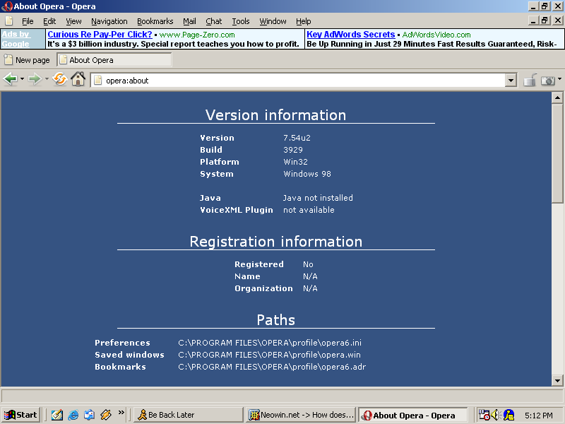 How does your opera look like - Web Browser Discussion & Support - Neowin
