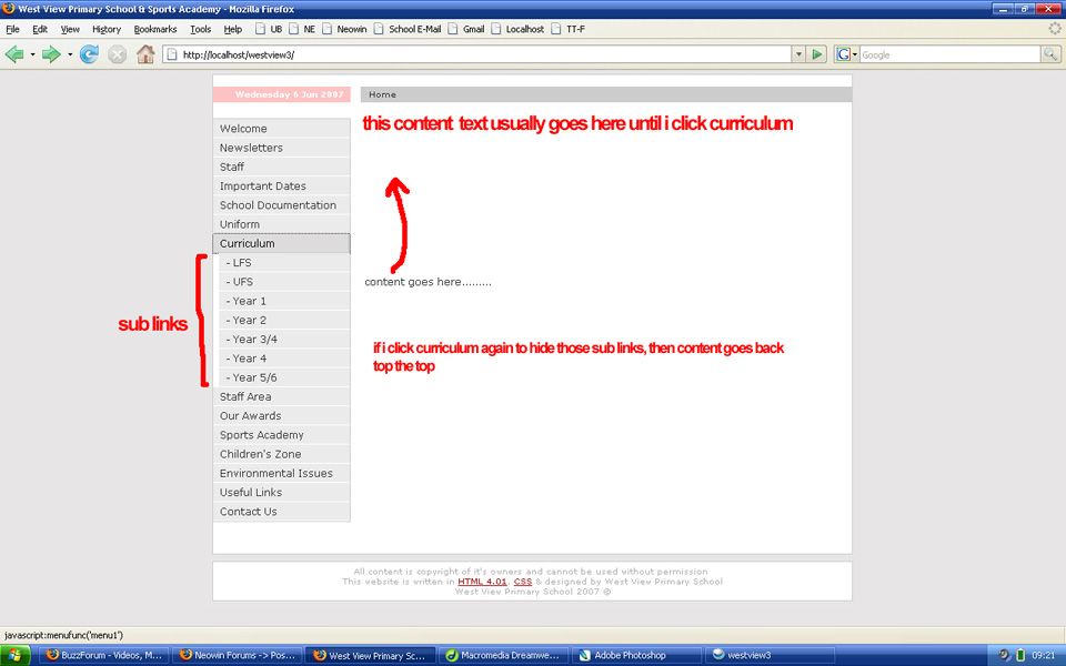 Small CSS (div) problem i think.. - Web Design & Development - Neowin