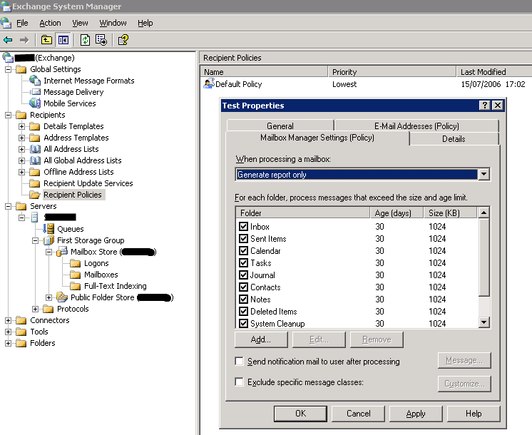 Exchange 2003: Spam Filtering - Microsoft (Windows) - Neowin