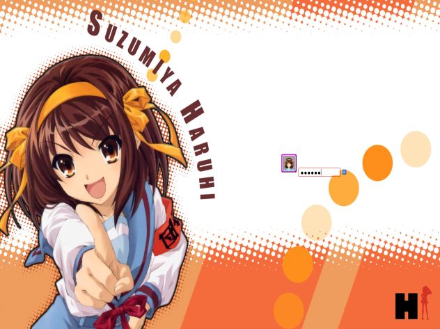 [Anime Login Screen] Haruhi Suzumiya widescreen! - Tips, Tweaks ...