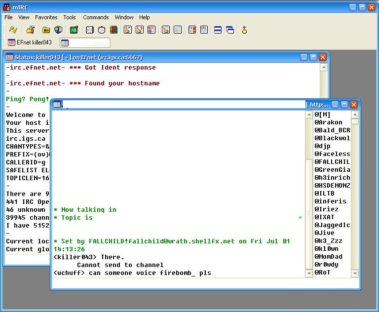 mIRC problem - Software Discussion & Support - Neowin