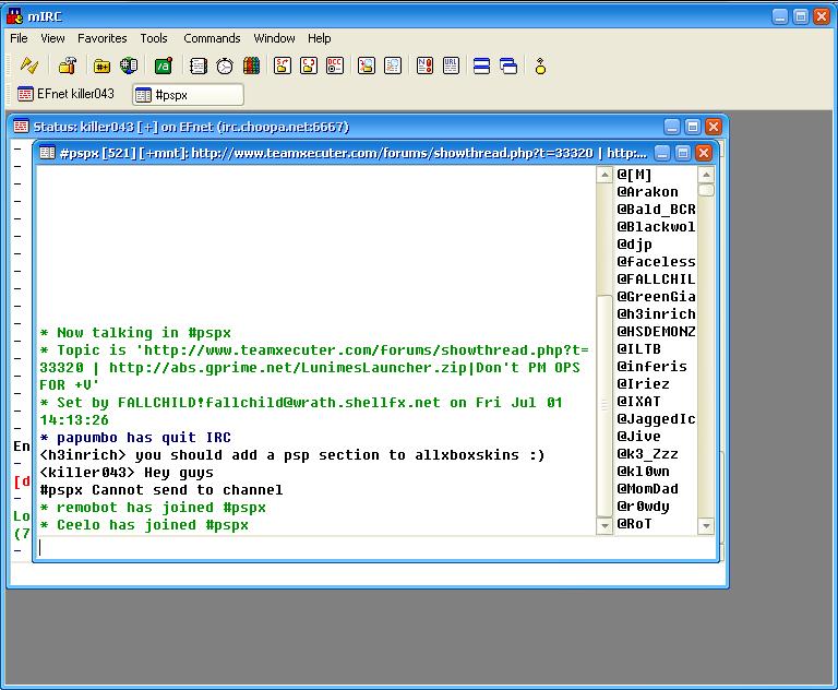 mIRC problem - Software Discussion & Support - Neowin