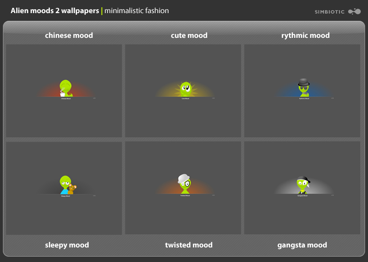 [wallpaper] Alien Moods 2 wallpaper set - Tips, Tweaks & Customization ...