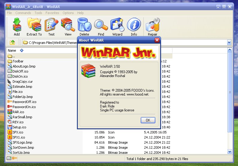 WinRAR 3.5 Final - Back Page News - Neowin