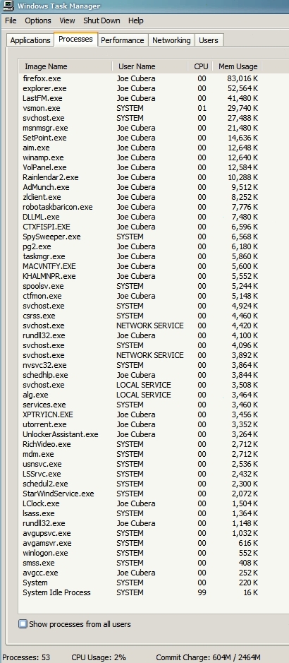 Too Many Processes Running? - Microsoft (Windows) - Neowin