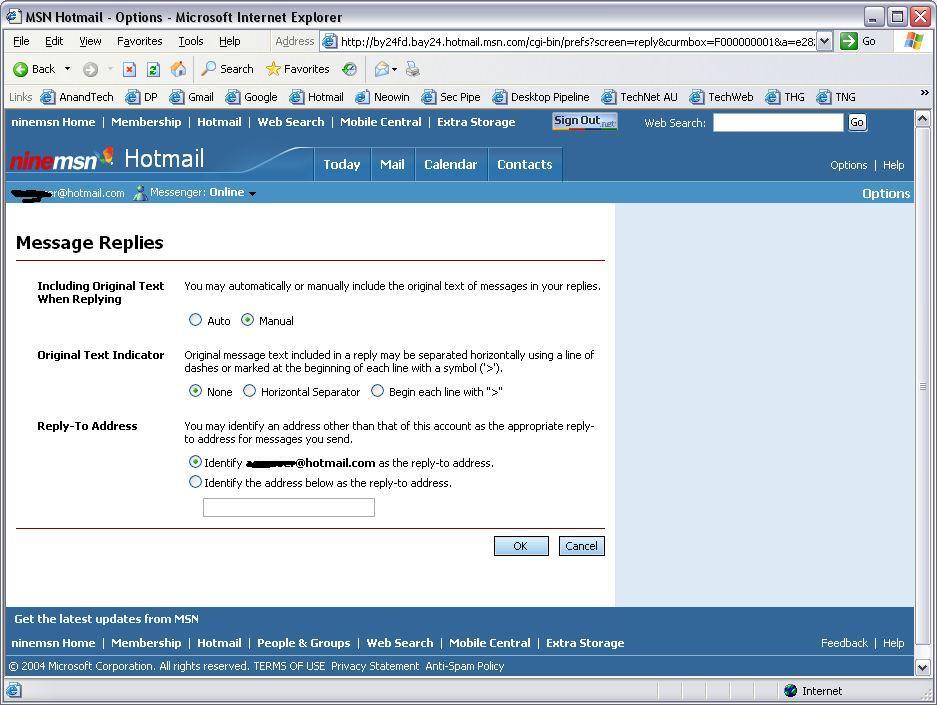 Hotmail - Forwarding mail question ... - Software Discussion & Support ...