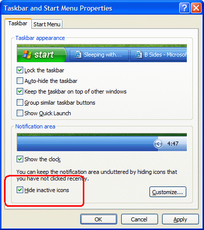 disappearing icon from system bar - Microsoft (Windows) - Neowin