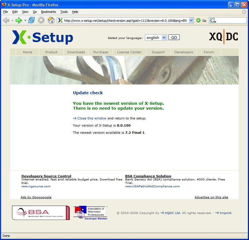 X-Setup Pro 8.0 released! - Back Page News - Neowin