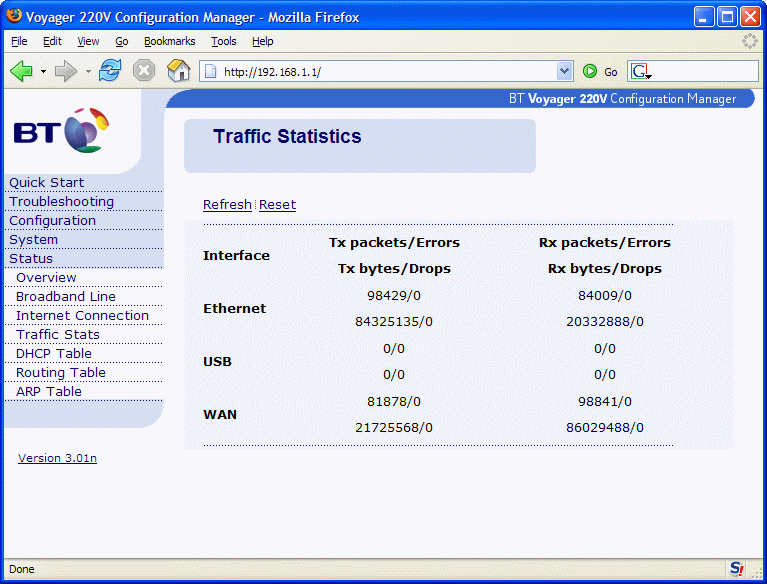BT Broadband, how to check your current usage? - Smart Home, Network ...