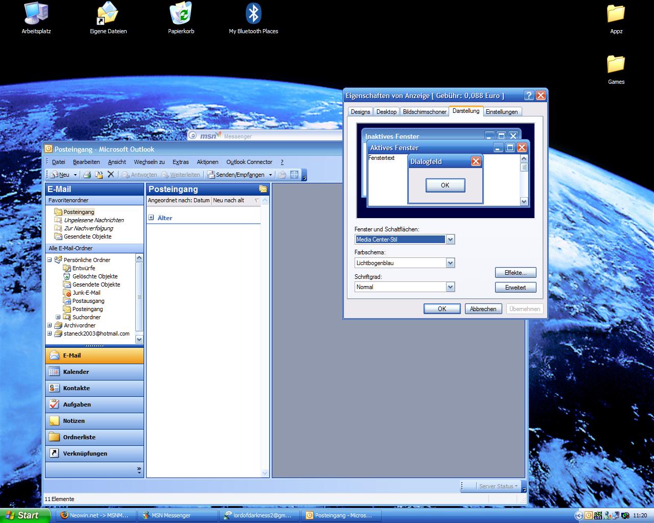 Energy Blue Theme (Official Royale) - Back Page News - Neowin