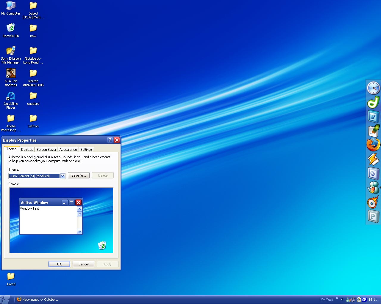 October (2005) Desktops - General Discussion - Neowin