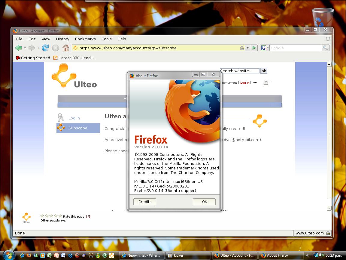 Ulteo Virtual Desktop: Linux applications on Windows - Back Page News ...