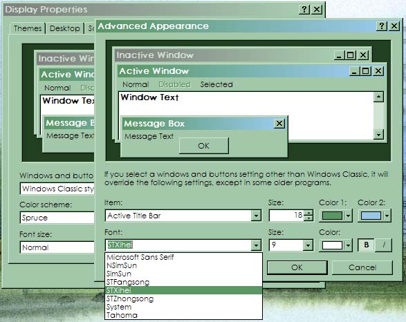 How can i add font for windows classic style - Tips, Tweaks ...