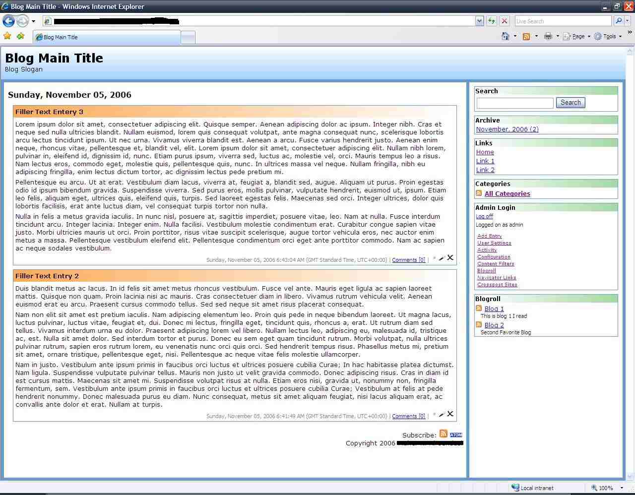 Blog Template - Web Design & Development - Neowin