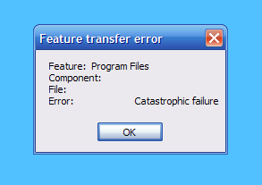 Installshield Catastrophic failure - Software Discussion & Support - Neowin