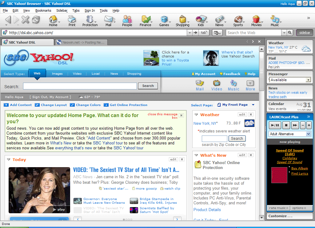 Yahoo! Browser 5.0 & Verizon Yahoo for DSL - Back Page News - Neowin