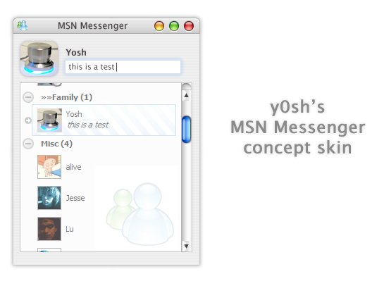 MSN Msmgr Skin - Concept X - Tips, Tweaks & Customization - Neowin