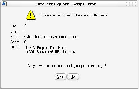 Gui replacer and sp2 script errors - Tips, Tweaks & Customization - Neowin