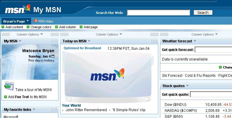 New MSN on its way - Back Page News - Neowin