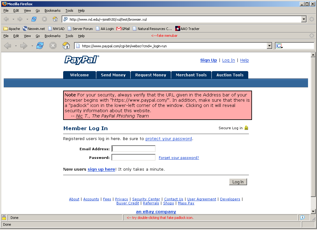 Mozilla Firefox UI Spoofing Vulnerability - Back Page News - Neowin