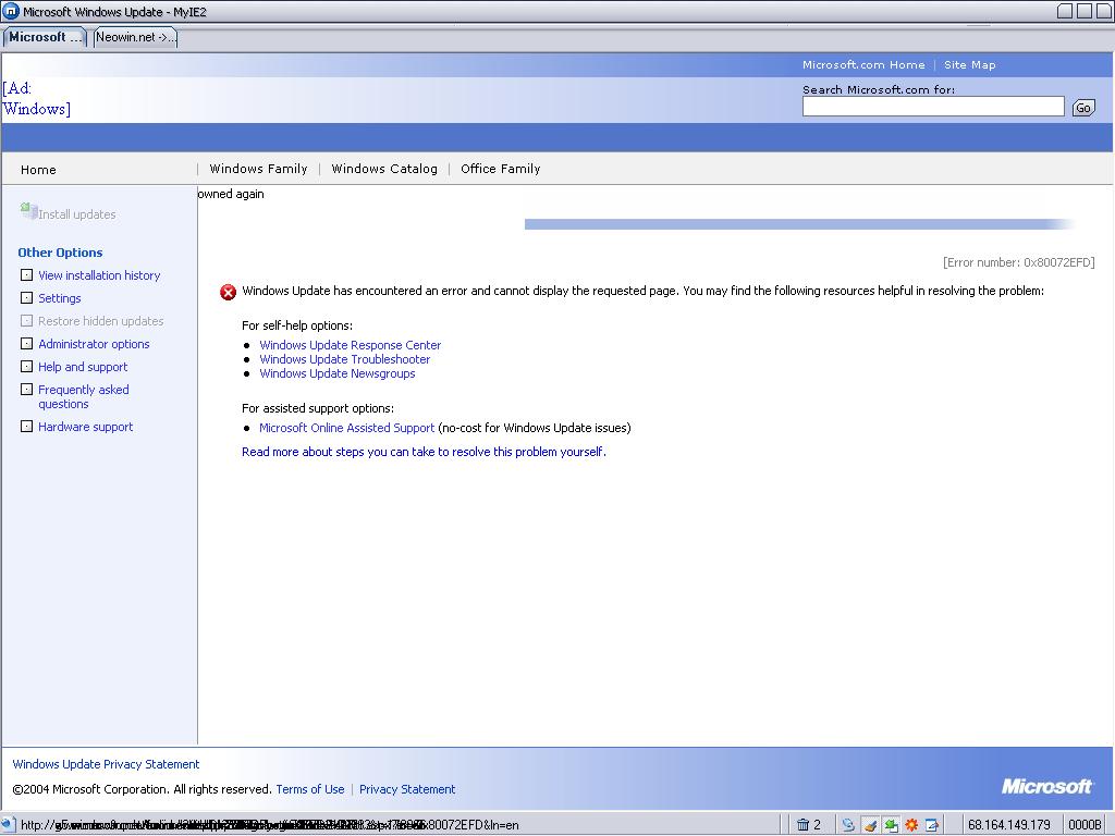 SP2 RC2 Windows update problem - The Fast Ring (Insider Previews) - Neowin