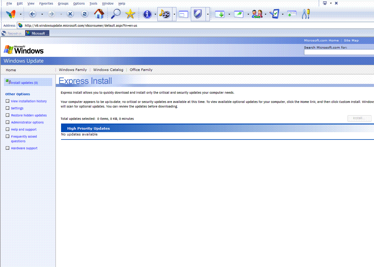 SP2 RC2 Windows update problem - The Fast Ring (Insider Previews) - Neowin