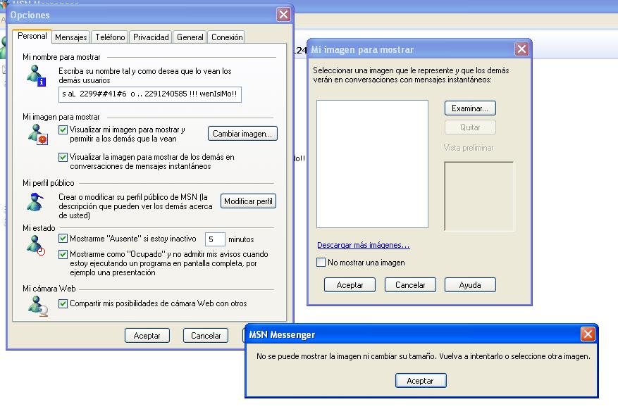 Missing MSN display pictures - Software Discussion & Support - Neowin
