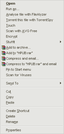 Removing items from right click menu - Tips, Tweaks & Customization ...