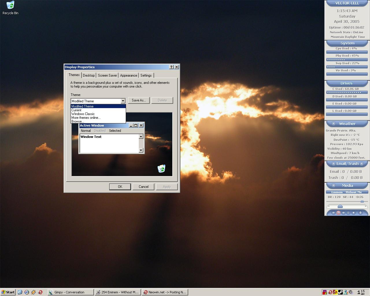 I lost my Windows XP default theme - Tips, Tweaks & Customization - Neowin