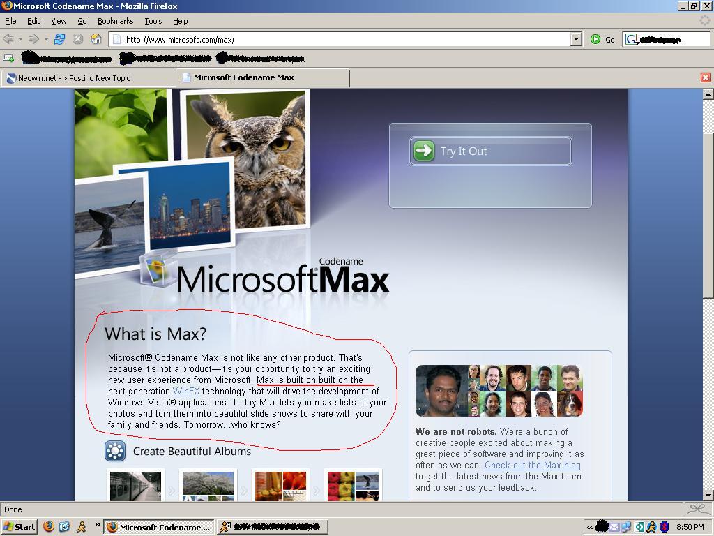 Microsoft Max typo on site... - Web Design & Development - Neowin
