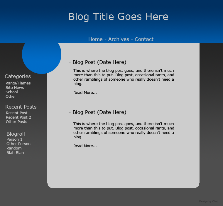 Blog Mockup - Web Design & Development - Neowin