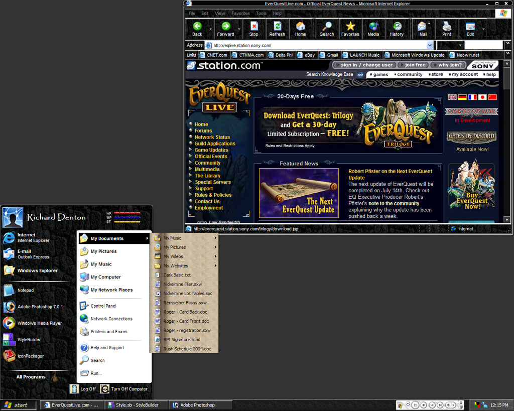 [WIP] EverQuest Visual Style - Tips, Tweaks & Customization - Neowin