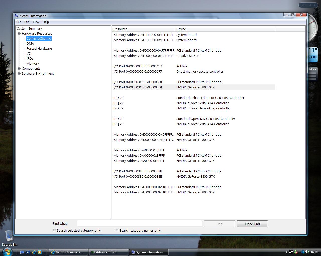 LAN problem since GFX card upgrade - Hardware Hangout - Neowin