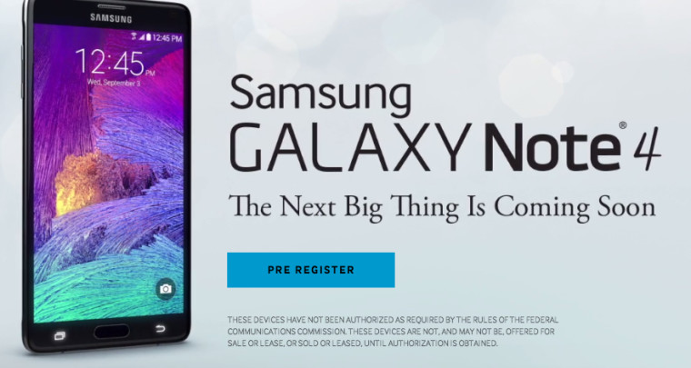 Pre-orders open for the Samsung Galaxy Note 4 - Neowin