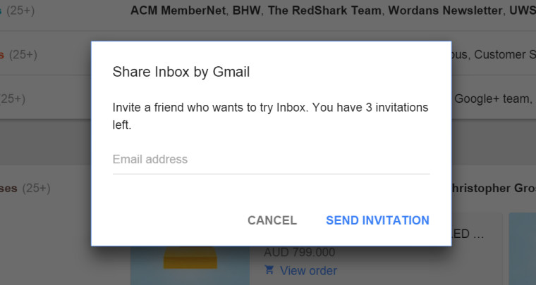 After Google Inbox invites? Check out our Neowin forum invite chain ...