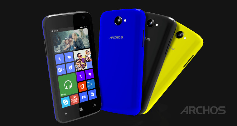 First Archos Windows Phone, the 40 Cesium, goes on sale for just €89 ...