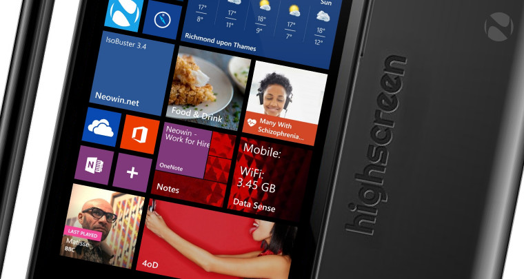 Highscreen looks set to be the next brand to launch its first Windows ...