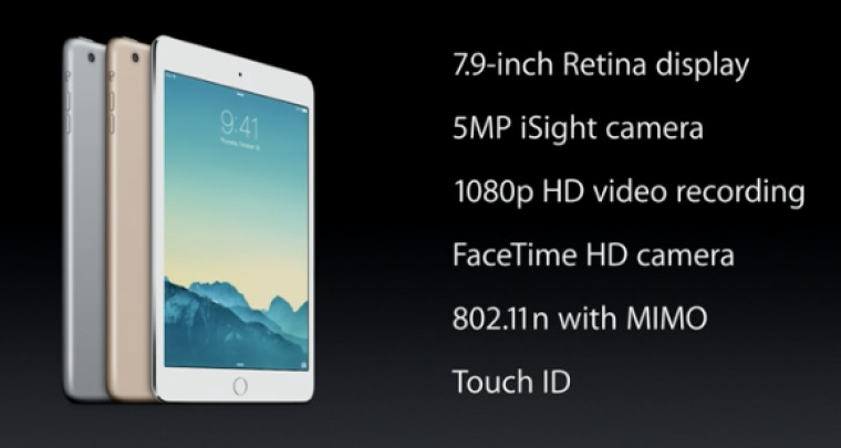 Apple unveils the iPad mini 3, priced from $399; earlier iPad minis ...