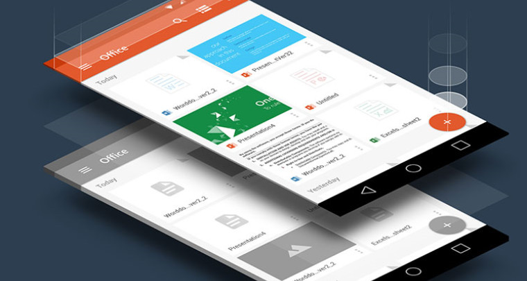 Material Design is all over this Office 365 for Android concept - Neowin