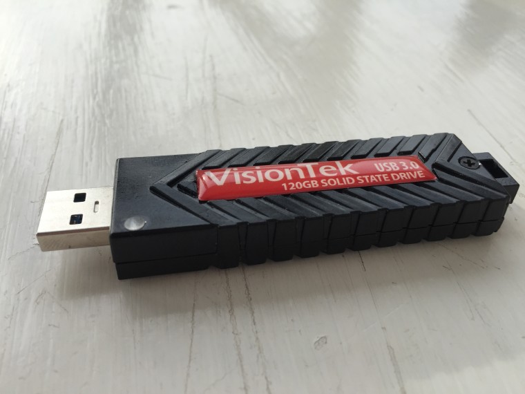 VisionTek USB Pocket SSD 120GB - Review - Neowin