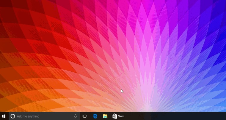 Windows 10 Tip: Cleaning up the taskbar, hiding the search bar and Task ...