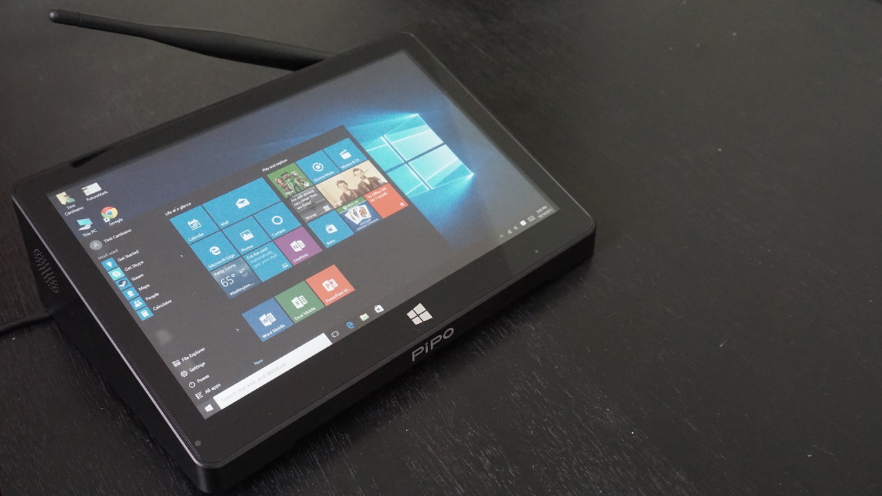 Our review of the the Pipo 'X9', the unique Windows 10 hybrid tablet PC ...