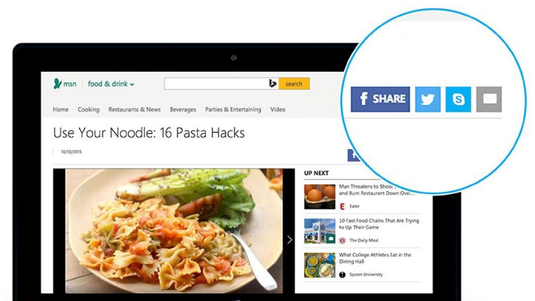Microsoft launches website Share button for Skype - Neowin