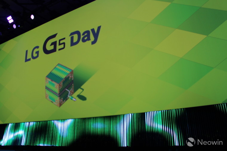 LG G5 with modular design and full metal build announced - Neowin