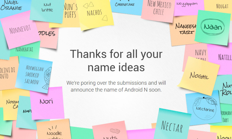Google to reveal the official, delicious name of Android N "in a few ...