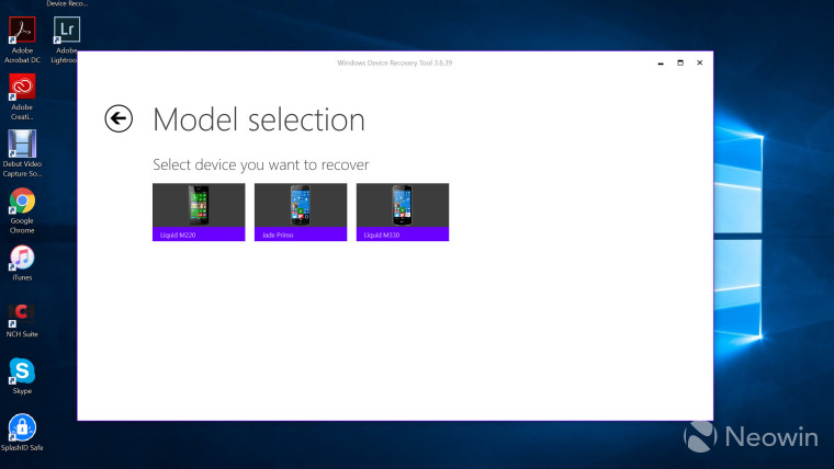 Windows Device Recovery Tool updated to support Acer devices - Neowin