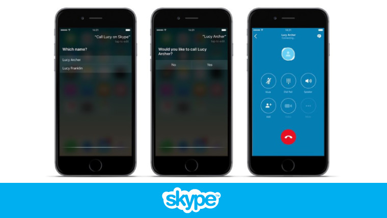 Microsoft updates Skype for iOS 10 - and you can now ask Siri to call ...