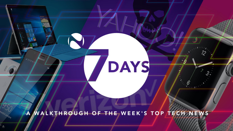 7 Days: A week of Microsoft updates, more Yahoo hoohah, and Apple Watch ...