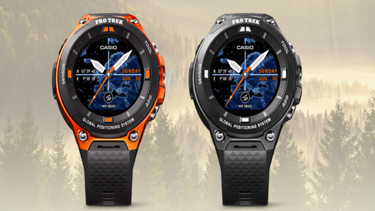 Casio debuts its $500 rugged Android Wear smartwatch with mapping ...