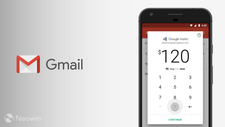 Gmail on Android now lets you send and request money - and doing so is ...